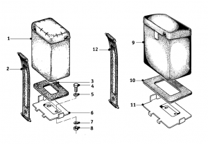 Battery R50 - R69S - Salis Parts Salis Parts