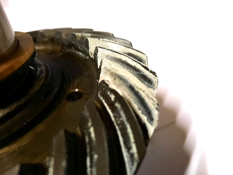 Crown and pinion gear contact pattern - Salis Parts Salis Parts