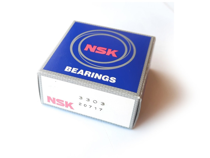 Double angular contact bearing NSK 3303 - steel cage - Parts