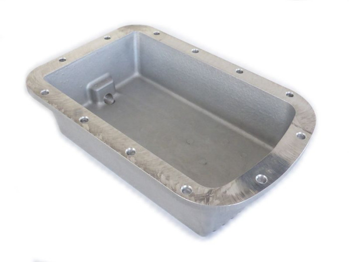 Oil pan aluminum 3 ltr., incl. gaskets, bolts, oilplug, sieve distance ...