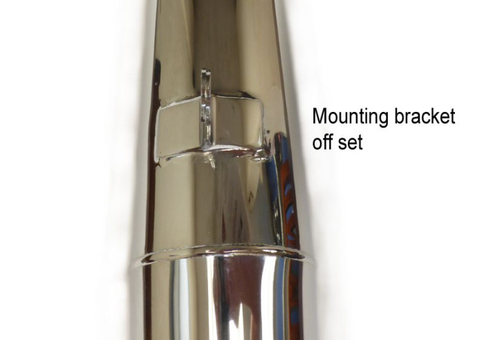 Muffler "Torpedo" R26, R27 - after market see details