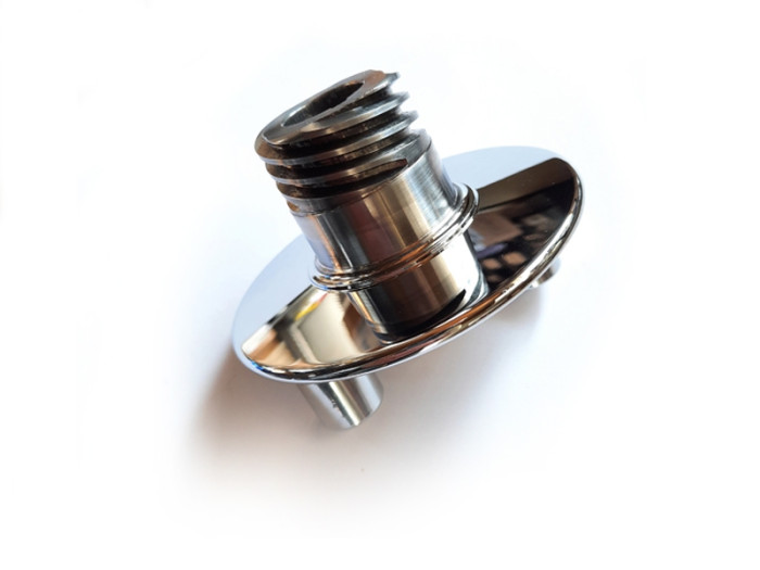 Drive flange output shaft - with key way - seal surface Ø 37 mm, R5 ...