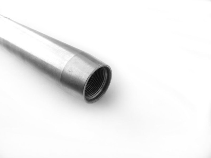 Front fork tube, hard chromed - made in DE