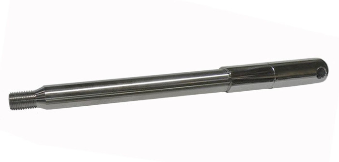 Rear axle R50 - R69S - polished SSt see details!!