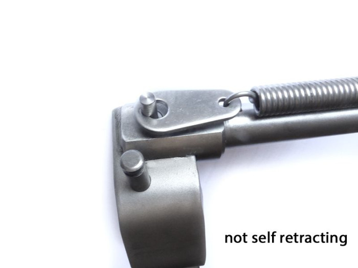 Sidestand, self-retracting, R26 - SSt see details