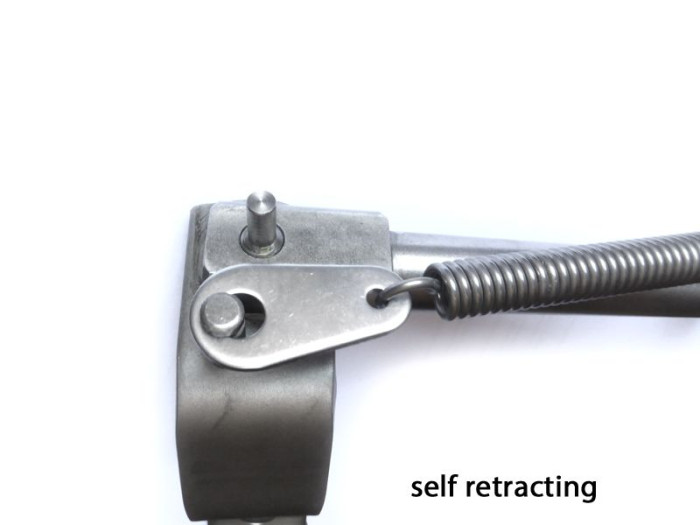 Sidestand, self-retracting, R26 - SSt see details