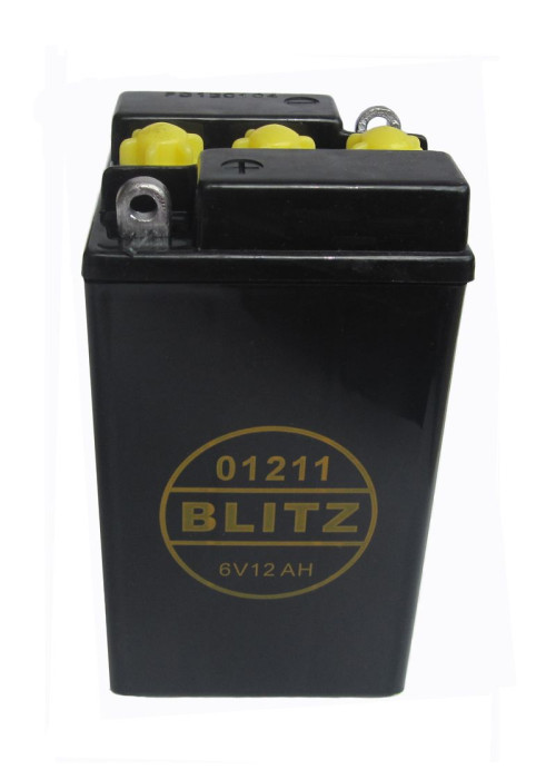Battery 6V, 12Ah Blitz 01211 (no shipment outside mainland Europe) see ...